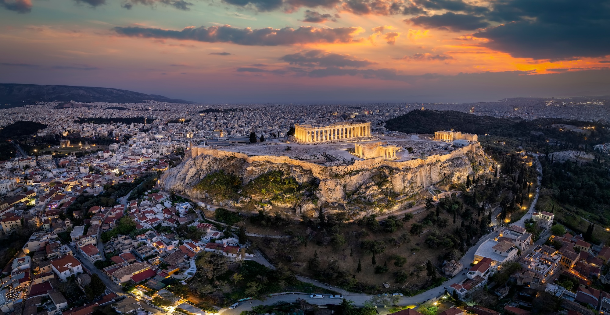 Hotels with a view on the Acropolis